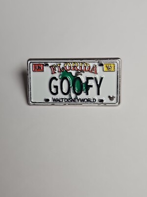WDW - Goofy Florida License Plate Disney Lanyard Pin Series 2002 | eBay