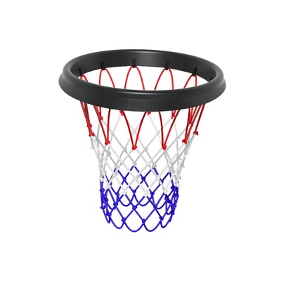 Basketball Hoop Net Upgrade Braided Rope Basketball Net Frame for ...