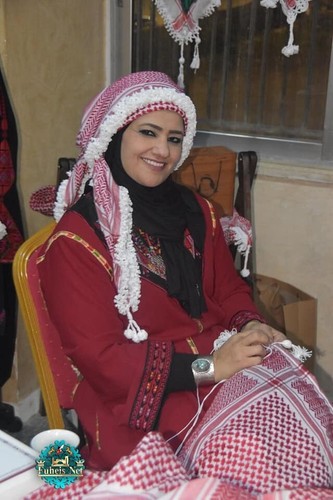 Arab Scarf /Shemagh Keffiyeh / Red *White / Original Production * High ...