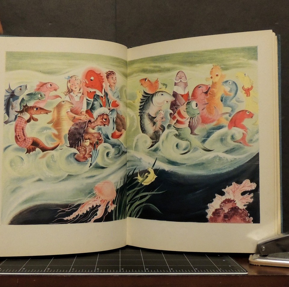 Rare The Land of the Lost Vintage 1945 Children's Book Isabel Hewson ...