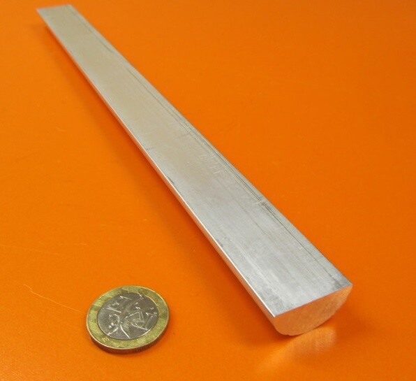 Aluminum Half Round Rod 1.00" Dia, x 1 Foot Length, 3 Units, 3 Ft | eBay