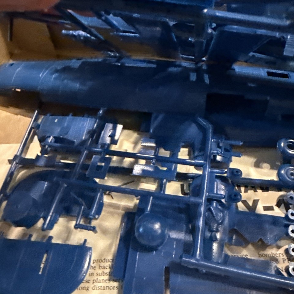 Revell Model kit #H-205 US NAVY PB4Y-1 Patrol Bomber Open Box | eBay