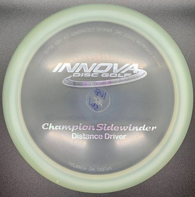 Innova Champion Sidewinder PFN Rare Pearly Frosty - Patent # - Penned ...