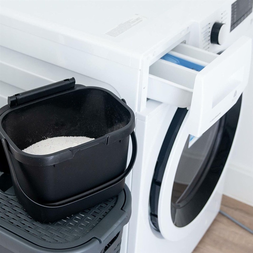 Addis 100% Plastic Everyday Kitchen Food Waste Compost Caddy Bin 4.5 ...