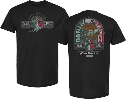 Daniel Suarez #99 NASCAR 2025 Heritage Trackhouse 2 Sided Black T-Shirt ...