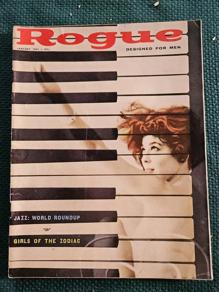Lot of 4 1961 Rogue Men's Magazines Lot Nice Condition | eBay