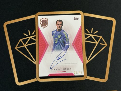 Topps FC Bayern 125 Manuel Neuer On Card Auto 49 | eBay