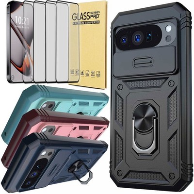 For Google Pixel 10/10 Pro/Pro XL Case Camera Lens Slide Cover Screen ...