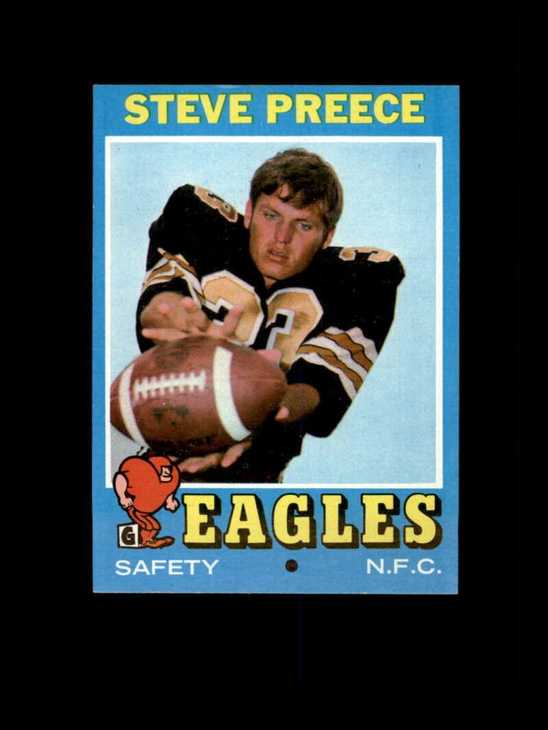 1971 Topps Football #142 Steve Preece STARX 6.5 EX/MT+ (LS805156) | eBay