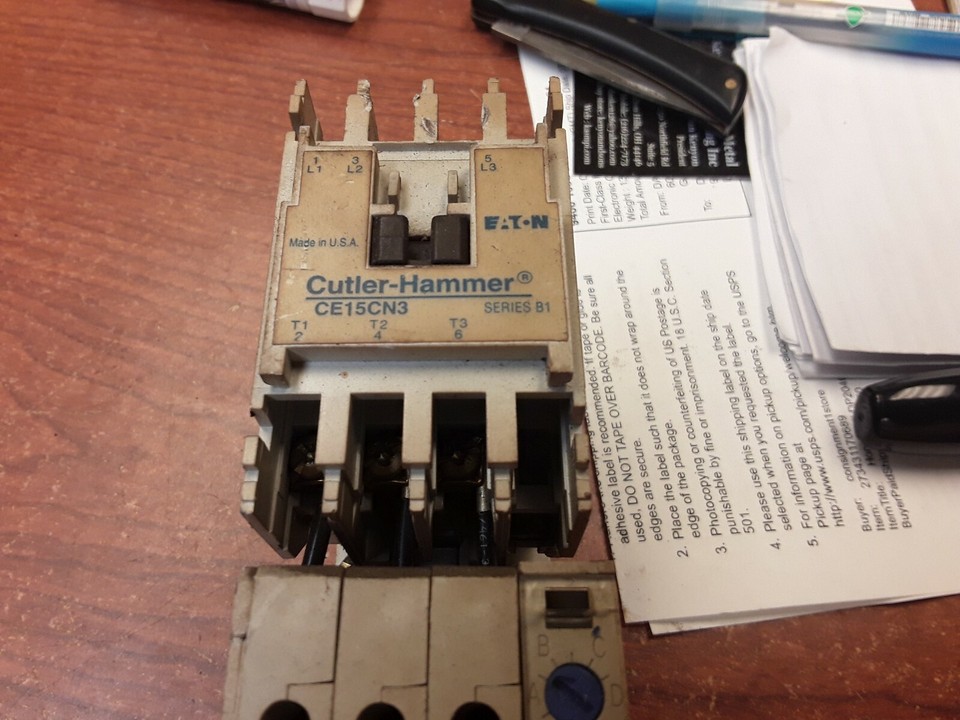 Cutler-Hammer CE15CN3 Series B1 With Cutler-Hammer C306DN3 | eBay