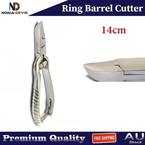 Manicure Podiatry Clipper Nipper Ring Barrel Lock Cutter Spring Action ...