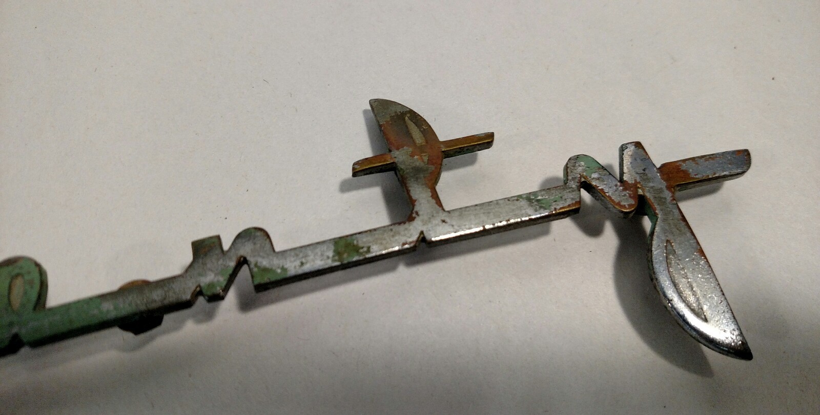 Vintage Authentic Original 1941- Packard 120 Script Emblem USA | eBay
