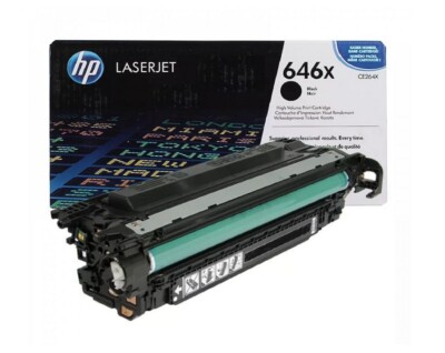Original Toner HP 646X HP Color LaserJet Enterprise CM4540 MFP - CE264X ...