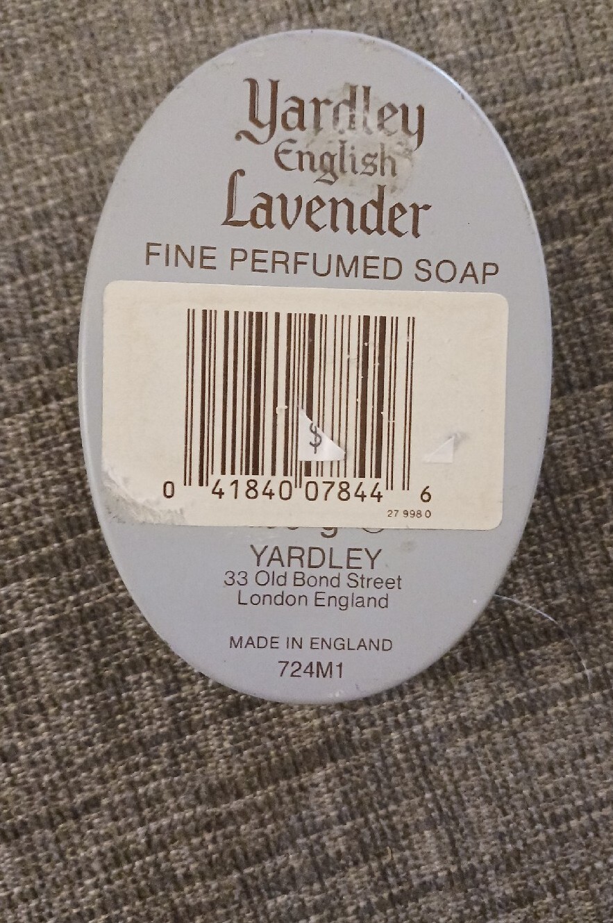 Yardley of London English Lavender Soap 3.5oz W/ Tin In for sale online ...
