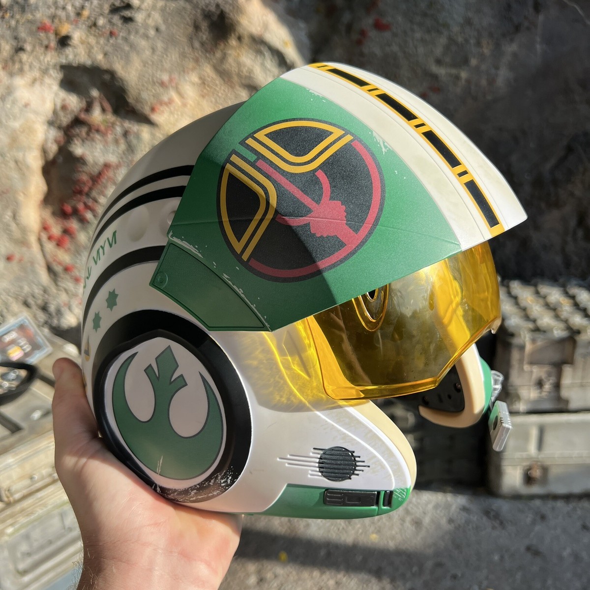 Resistance Star Wars Pilot Helmet X Wing Resistance Pilot Poe Dameron