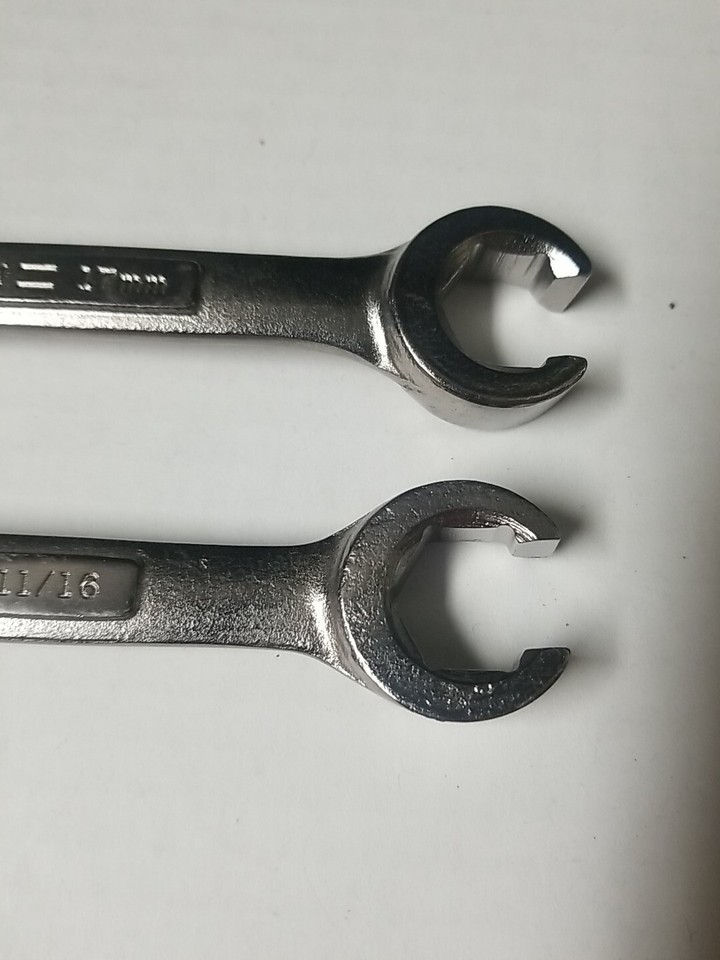 Lot Of 2 Craftsman Flare Nut Line Wrenches 1 Metric 1 Standard 3 Pc -V ...