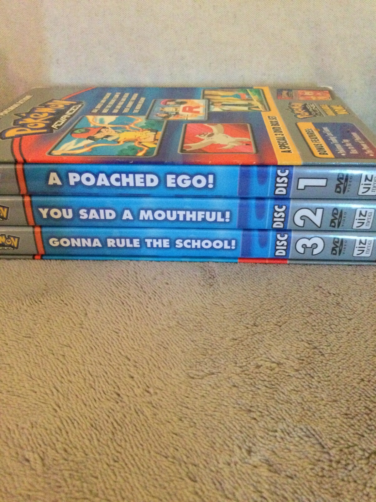 Pokemon Advanced - Box Set Vol. 1 (DVD, 2005) for sale online | eBay