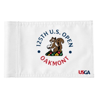 2025 US Open Oakmont Golf Pin Flag USGA Regulation Tube Flag 8x6Inch ...