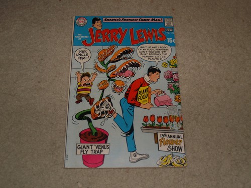 Adventures of Jerry Lewis issue# 114 ( DC comics 1969 ) mid / high ...