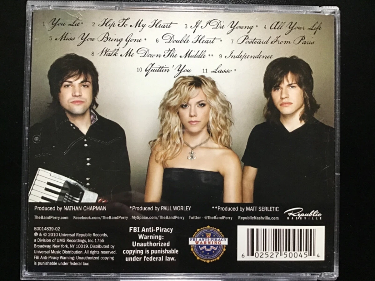 The Band Perry Done Album Cover