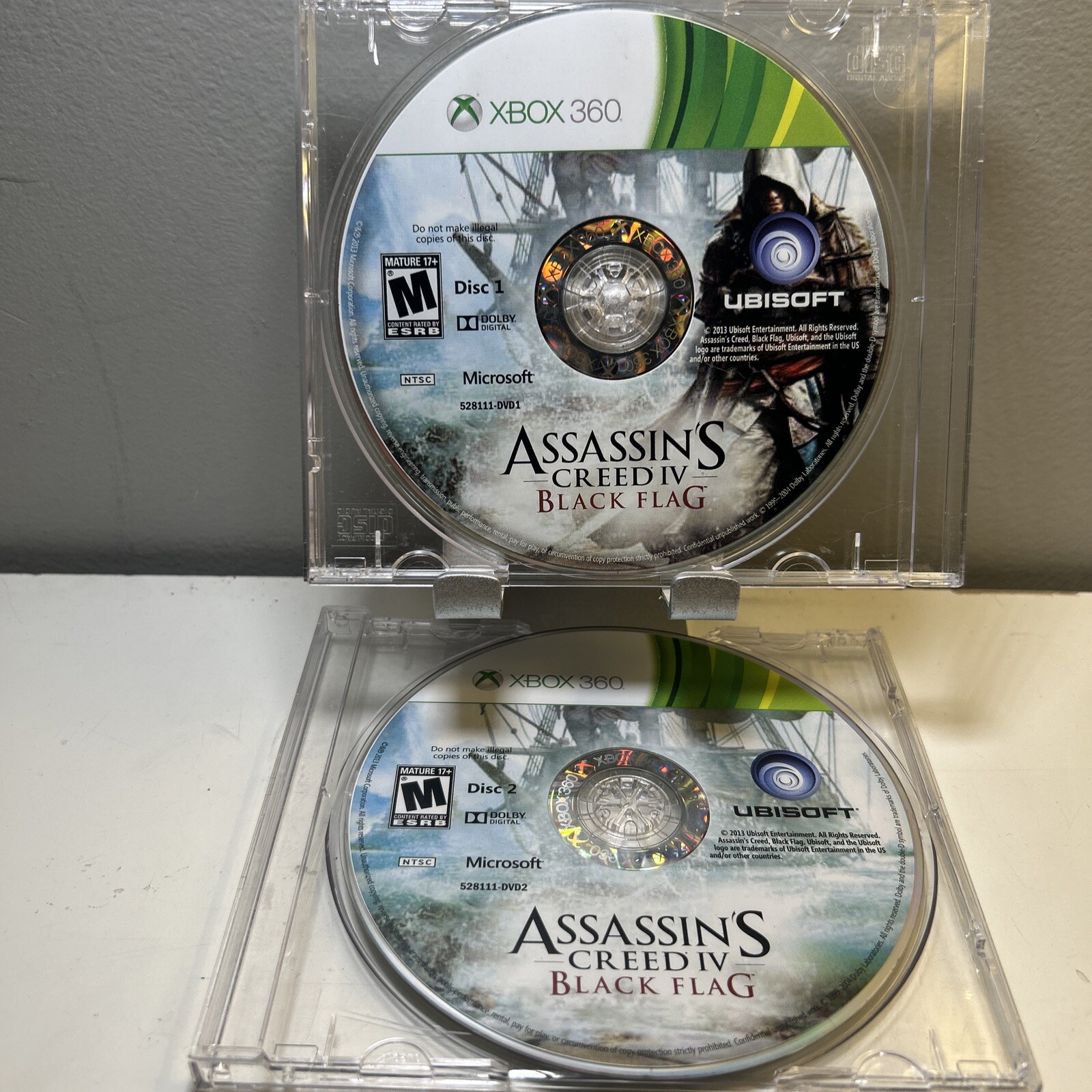 Assassin's Creed IV Black Flag (Xbox 360) - 2 DISCS ONLY | eBay