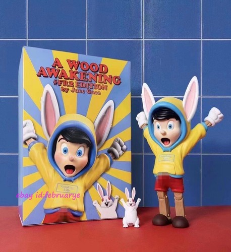 Mighty Jaxx Rabbit Ears Hoodie Fr2 Pinocchio Awakens Action Figures New ...