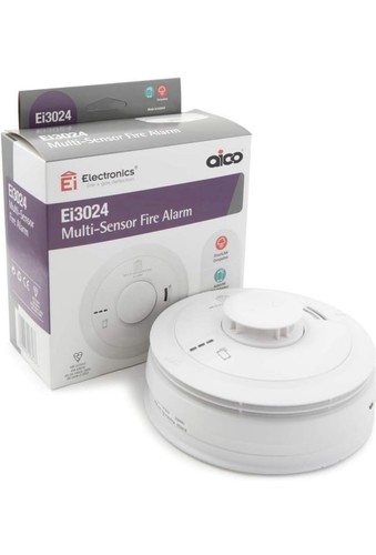X4 2036 expiry Aico EI3024 Multi-sensor Fire Alarm Detector ...