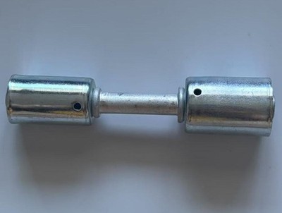 A/C BEADLOCK AC FITTING CRIMP ON STRAIGHT SPLICER #6 TO #8 STEP UP/DOWN ...