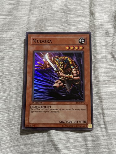 Yugioh! Mudora DCR-076 Super Rare 1st Edition VLP/NM | eBay