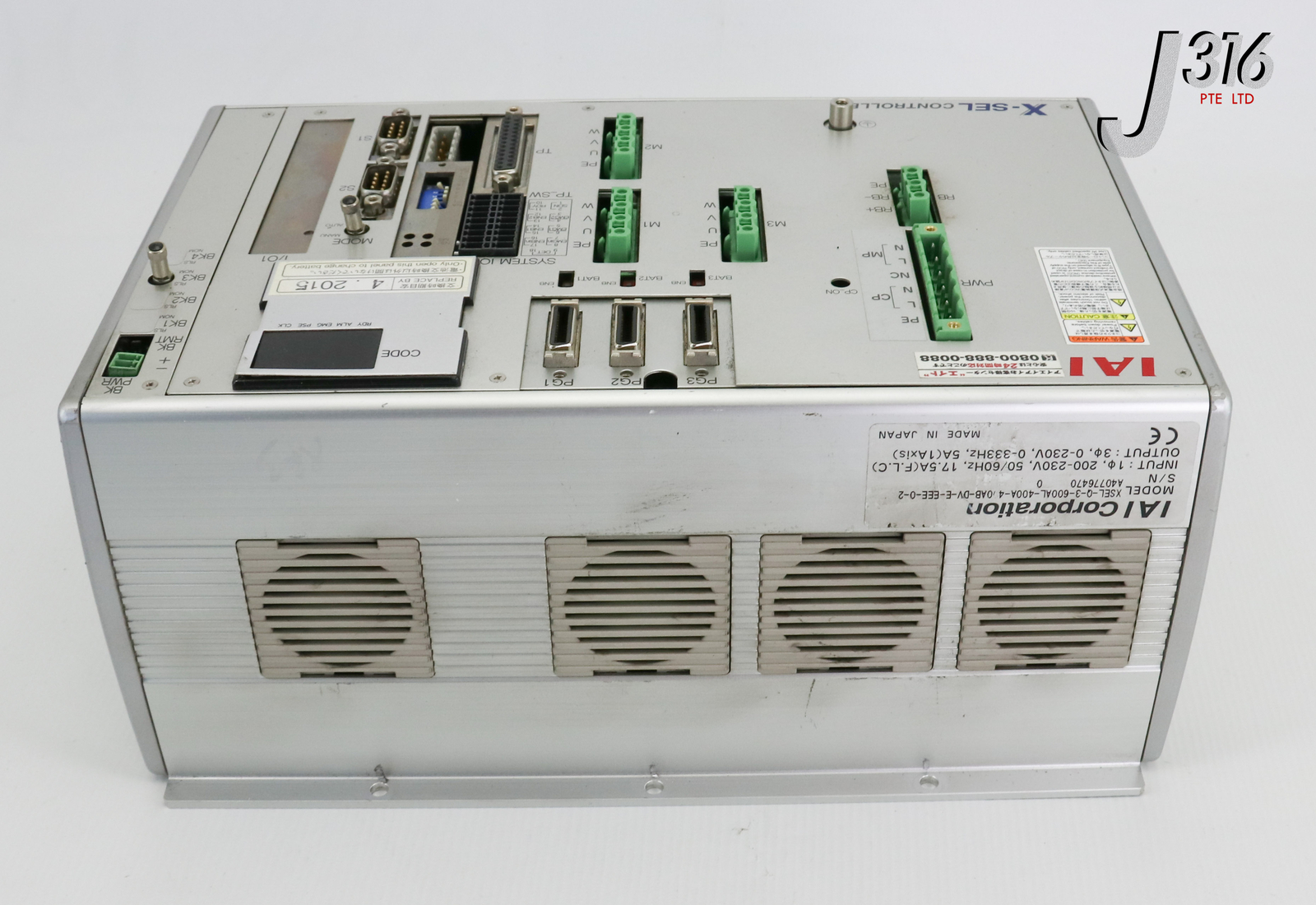 25514 IAI X-SEL CONTROLLER XSEL-Q-3-600AL-400A-400AB-DV-E-EEE-0-2 | eBay