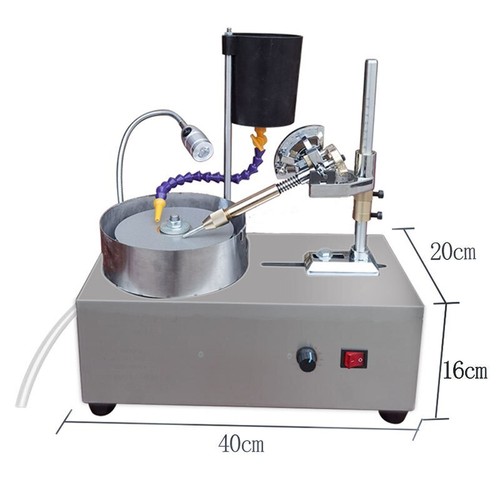 Jewelry Jade Grinding Polishing Machine Speed Regulation Gemstone Angle ...