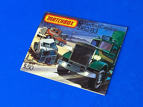 1982 / 83 LESNEY USA MATCHBOX BROCHURE CATALOGUE 1-75 SUPERKINGS ...