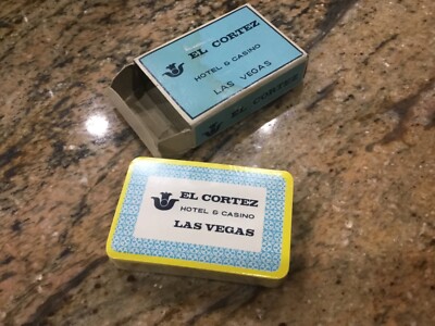 Vintage El Cortez Hotel Casino Mini Playing Cards Las Vegas NOS | eBay