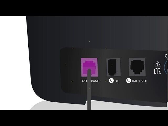 Sky ADSL Telephone Cable Original RJ11 Fibre Grey (For Sky Broadband ...