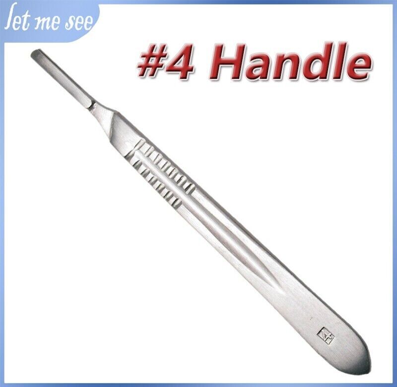 Scalpel Handle No.3/No.4/No.7 Surgical Scaple Handle Stainless Steel ...