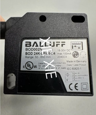 BALLUFF BOD002N BOD24K-LPI08-S4 Brand new Photoelectric sensors Via ...