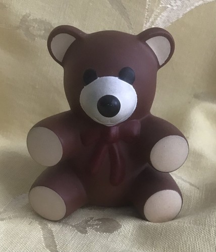 1985 Ross Laboratories Squeaky Bear Rubber Toy Vintage | eBay