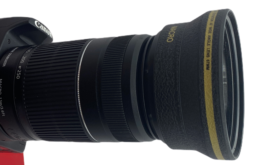 WIDE ANGLE LENS MACRO LENS FOR Canon EOS R7 Mirrorless Camera with 18 ...