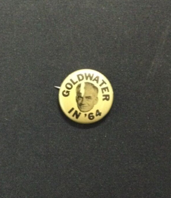 Senator Barry Goldwater Button Pin 1964 Presidential Campaign | eBay