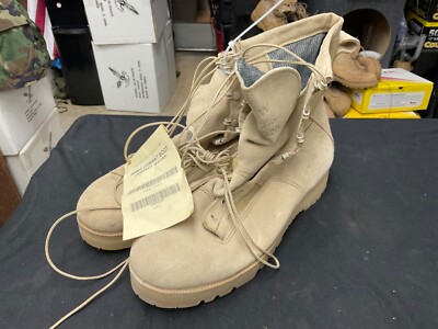 USGI Army Combat Boots Wellco Temperate Weather Gore Tex Men’s Size 13. ...