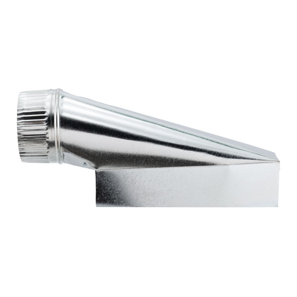 RecPro RV Ducting 4 Inch 90-Degree Register Boot | Torpedo Crimped Boot ...