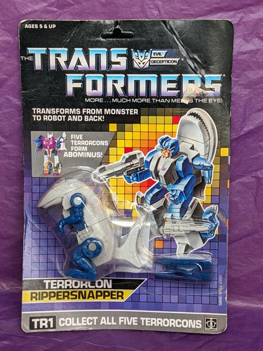 🟣⚫ Vintage Transformers G1 RIPPERSNAPPER Terrorcon Sealed 1987 ⚫🟣 | eBay