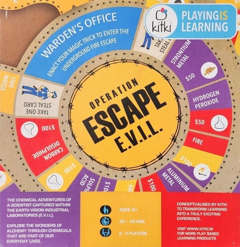 Operation Escape Evil Educational Board Game STEM Chemistry Learning ...