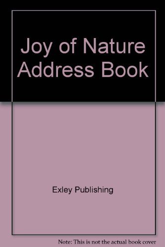 Joy of Nature Address Book By Exley Publishing 9781850155188| eBay
