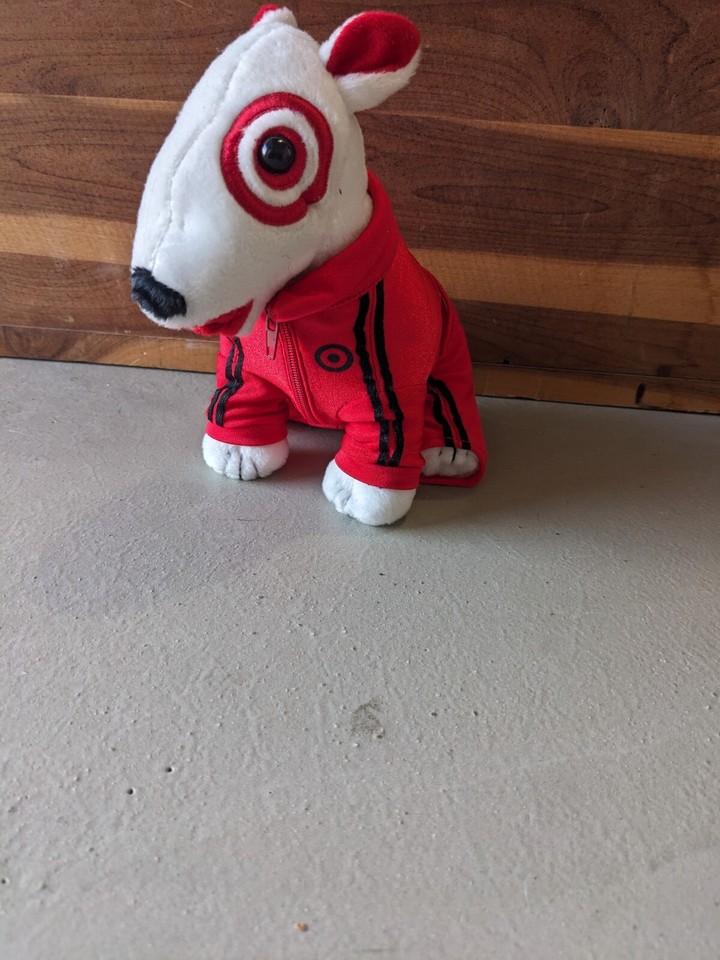 Target Bullseye Dog 6" Stuffed Animal Plush | eBay