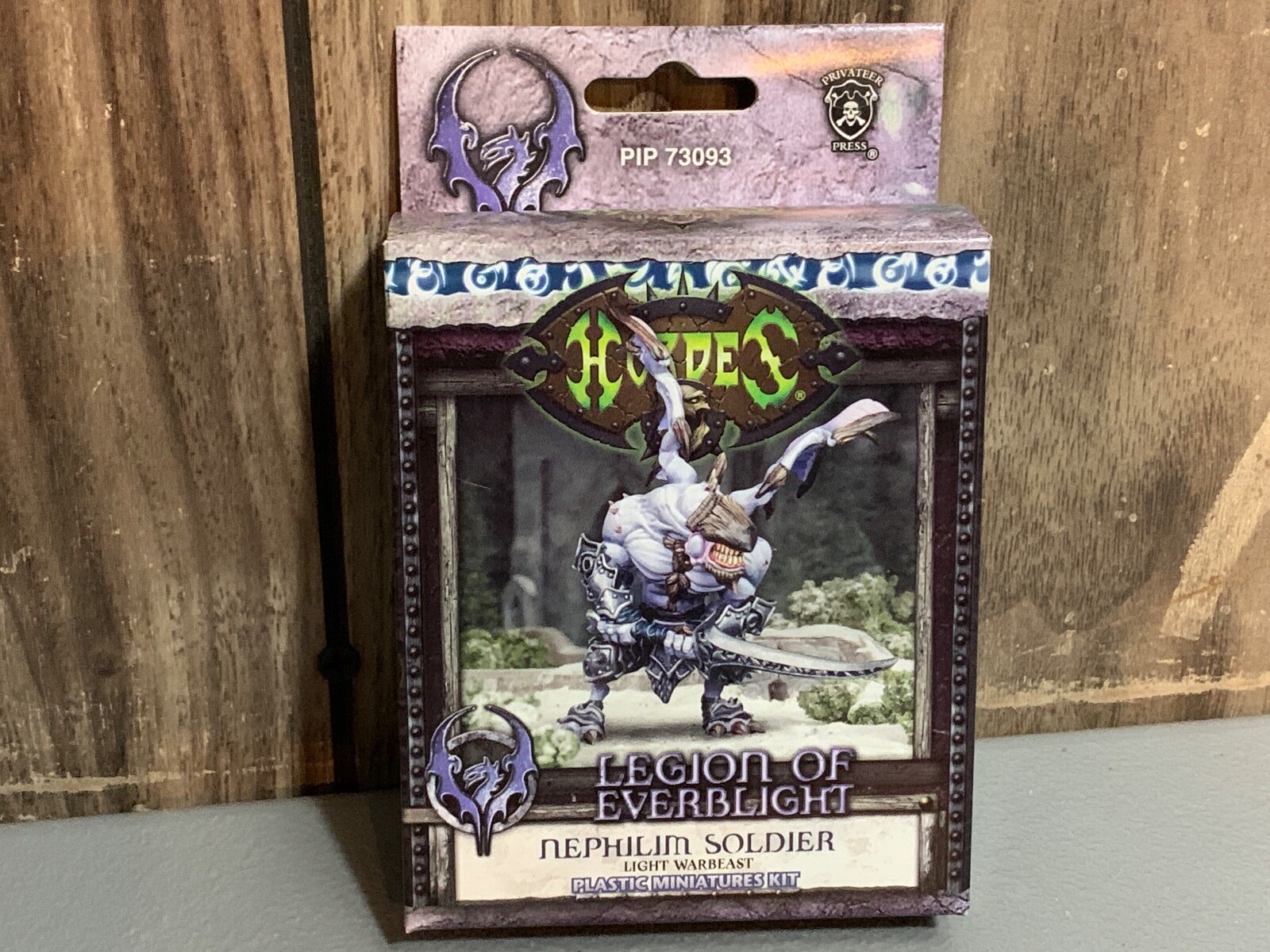 NIB NEW IN BOX WARMACHINE HORDES LEGION EVERBLIGHT NEPHILIM SOLDIER | eBay