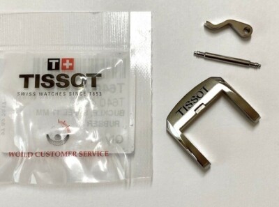Original Tissot PRC-200 / Seastar 17mm Clasp Buckle For Rubber Watch ...