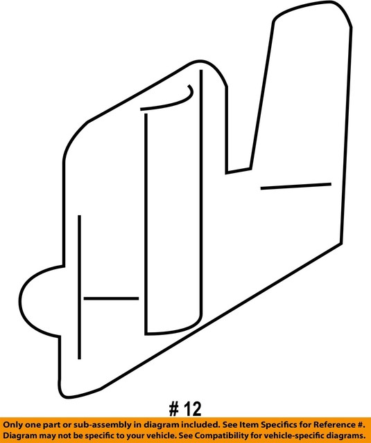 MITSUBISHI OEM 15-18 Outlander Rear Bumper-lamp Bezel Retainer 6512A681 ...