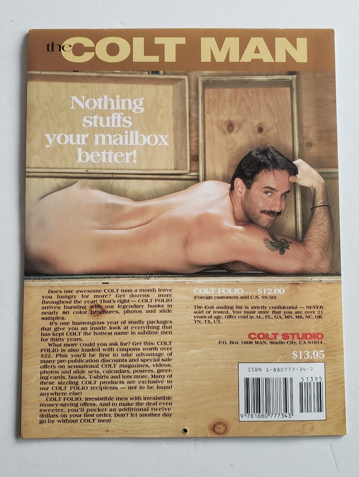 1997 Colt Man Calendar Featuring Steve Kelso, Colt Studios Presentation ...