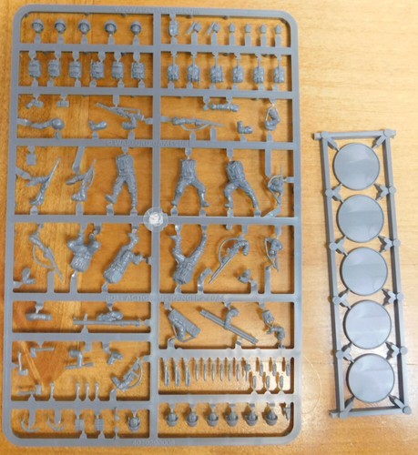 Warlord Games 28mm Plastic Bolt Action: US Rangers one Sprue | eBay